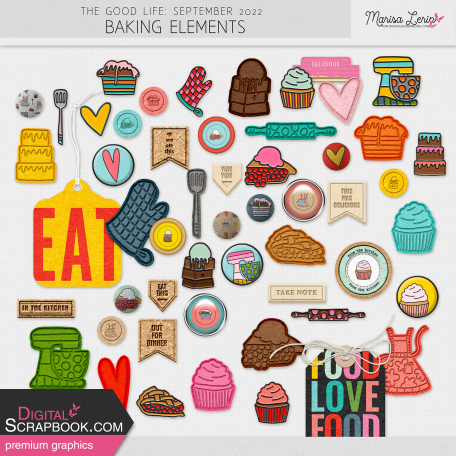 The Good Life September 2022 Baking Elements Kit By Marisa Lerin