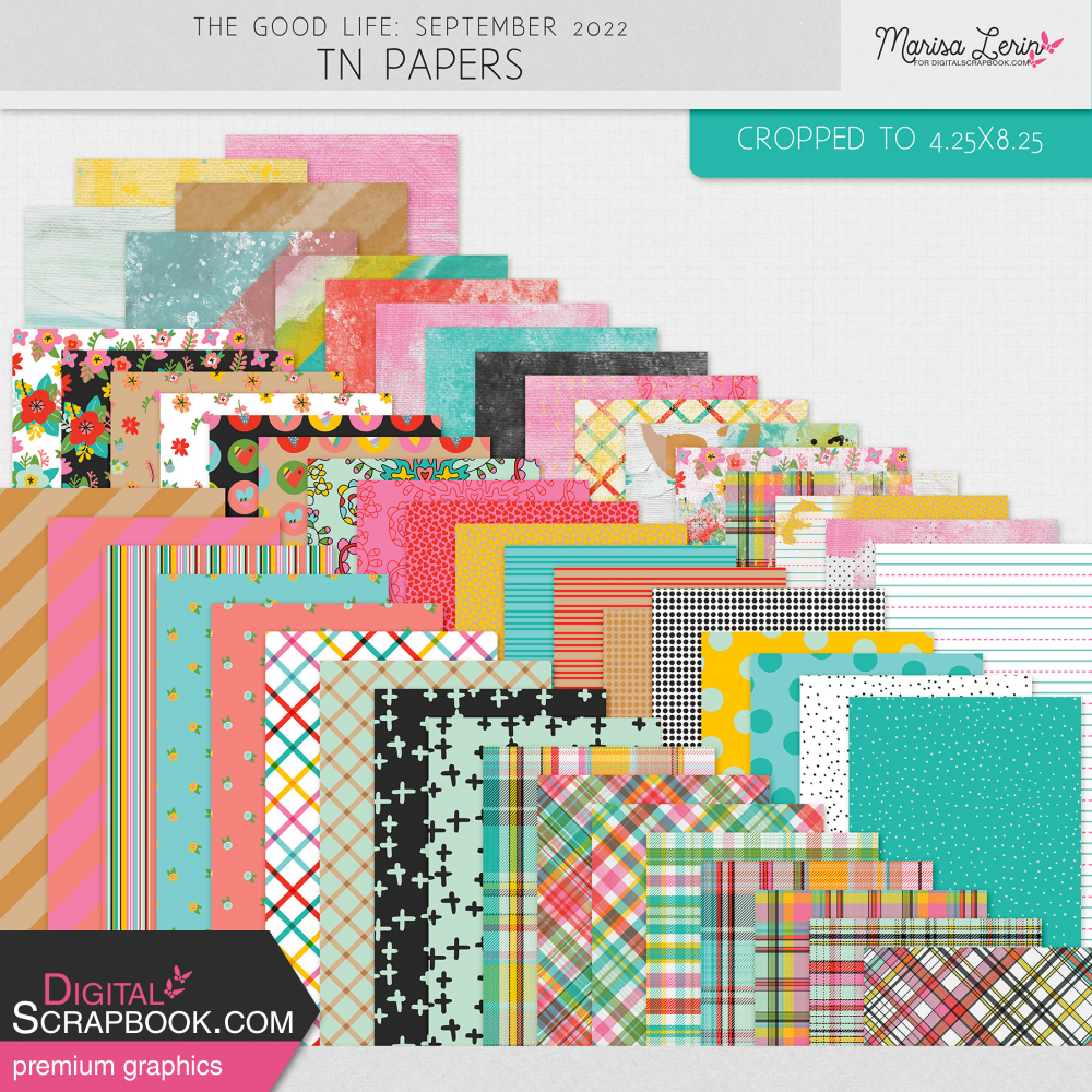 The Good Life: September 2022 Travelers Notebook Papers Kit by Marisa ... The Good Life: September 2022 Travelers Notebook Papers Kit by Marisa ...