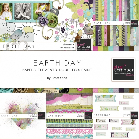 Earth Day - Bundle by Janet Kemp | DigitalScrapbook.com Digital ...
