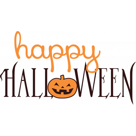 Happy Halloween Word Art graphic by Gina Jones | DigitalScrapbook.com ...