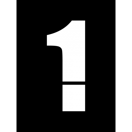 Cut Files - Number Card 1 graphic by Marisa Lerin | DigitalScrapbook ...