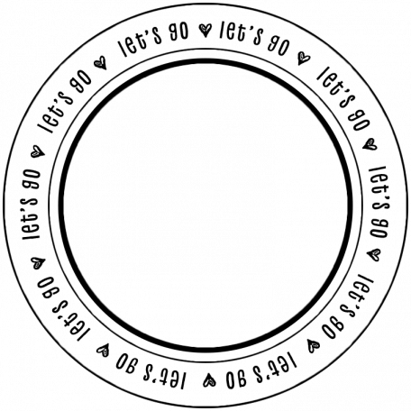 Let's Go Elements: Circle- Let's Go graphic by Marisa Lerin | DigitalScrapbook.com Digital ...