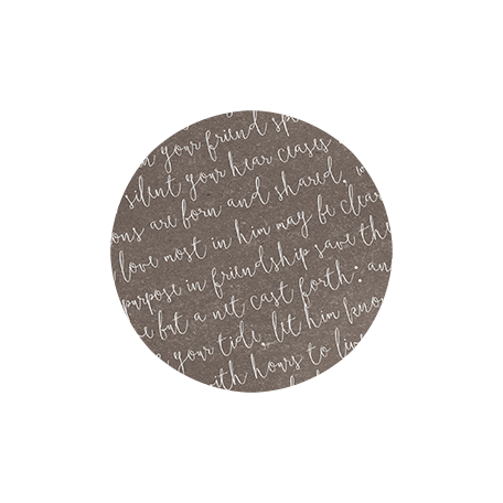 Through Thick & Thin - Brown Poem Dot graphic by Janet Kemp | DigitalScrapbook.com Digital ...