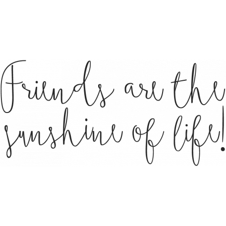 Through Thick & Thin – Sunshine Word Art graphic by Janet Kemp | DigitalScrapbook.com Digital ...