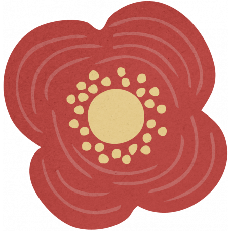 Through Thick & Thin - Doodle Flower 01 graphic by Janet Kemp | DigitalScrapbook.com Digital ...