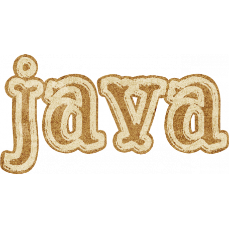 Coffee & Donuts Java Word Art 15 graphic by Jessica Dunn 🍁 | DigitalScrapbook.com Digital ...