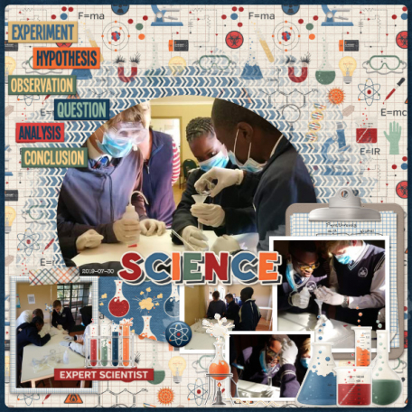 Science by Cathy Sanders | DigitalScrapbook.com Digital Scrapbooking