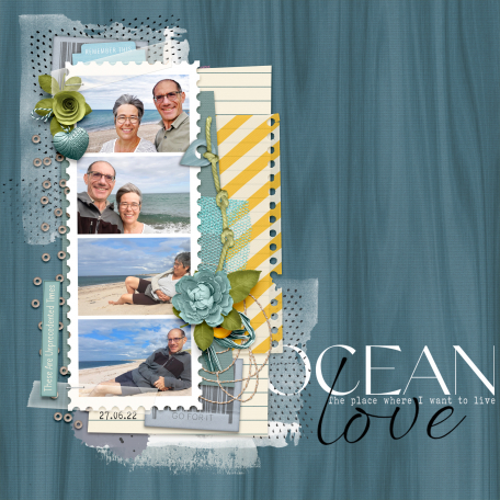 Ocean love by AMarie Charp | DigitalScrapbook.com Digital Scrapbooking