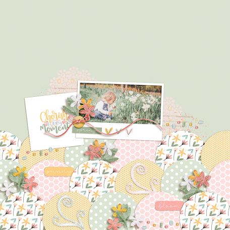 Cherish Every Moment by Catherine Nonaka | DigitalScrapbook.com Digital ...
