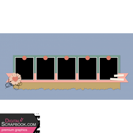 Double Layout Template 3A graphic by Marisa Lerin | DigitalScrapbook ...