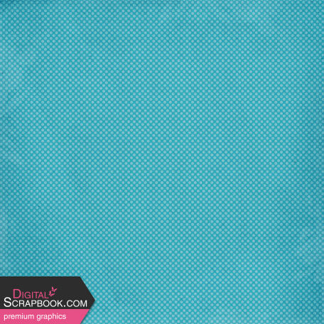 April Showers – Teal Dots Paper graphic by Janet Kemp | DigitalScrapbook.com Digital Scrapbooking