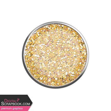 Through Thick & Thin - Gold Glitter Brad graphic by Janet Kemp | DigitalScrapbook.com Digital ...