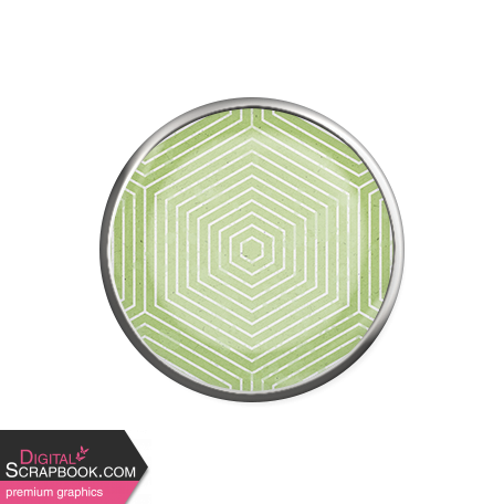 Through Thick & Thin - Green Geometric Brad graphic by Janet Kemp | DigitalScrapbook.com Digital ...