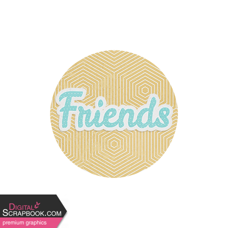 Through Thick & Thin - Friends Dot 01 graphic by Janet Kemp | DigitalScrapbook.com Digital ...