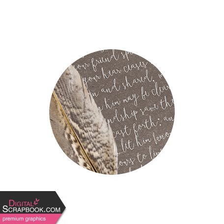 Through Thick & Thin - Feather Dot graphic by Janet Kemp | DigitalScrapbook.com Digital Scrapbooking