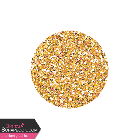 Through Thick & Thin - Gold Glitter Dot graphic by Janet Kemp | DigitalScrapbook.com Digital ...