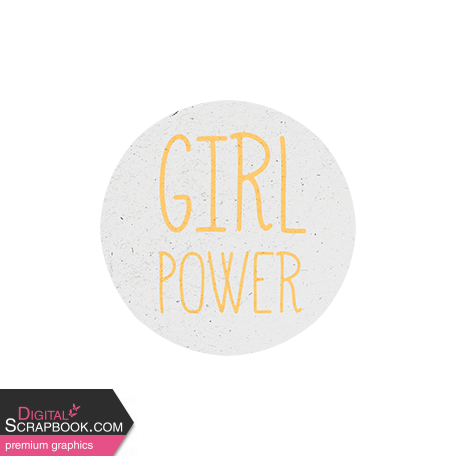 Through Thick & Thin - Girl Power Dot graphic by Janet Kemp | DigitalScrapbook.com Digital ...