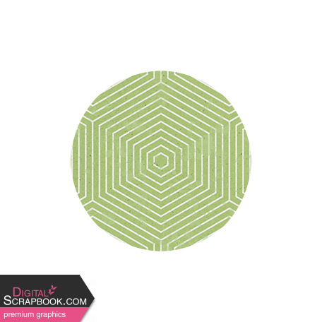 Through Thick & Thin - Green Geometric Dot graphic by Janet Kemp | DigitalScrapbook.com Digital ...
