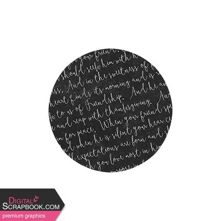 Through Thick & Thin - Poem Dot graphic by Janet Kemp | DigitalScrapbook.com Digital Scrapbooking