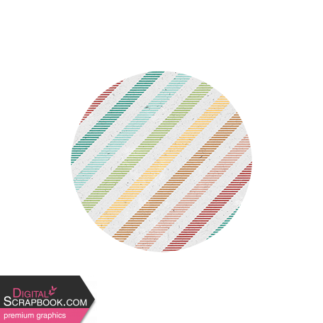 Through Thick & Thin - Rainbow Dot graphic by Janet Kemp | DigitalScrapbook.com Digital Scrapbooking