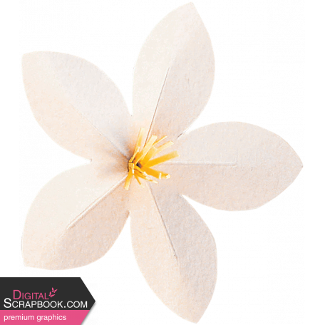 Through Thick & Thin - White Flower graphic by Janet Kemp | DigitalScrapbook.com Digital ...