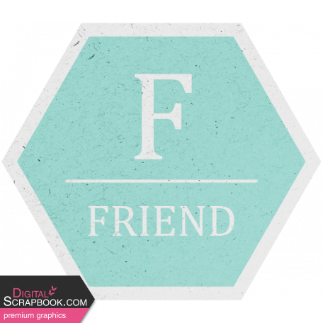 Through Thick & Thin – Friend Word Art graphic by Janet Kemp | DigitalScrapbook.com Digital ...