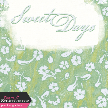 Afternoon Daffodil Journal Card sweet days 4x4 graphic by Jessica Dunn 🍁 | DigitalScrapbook.com ...